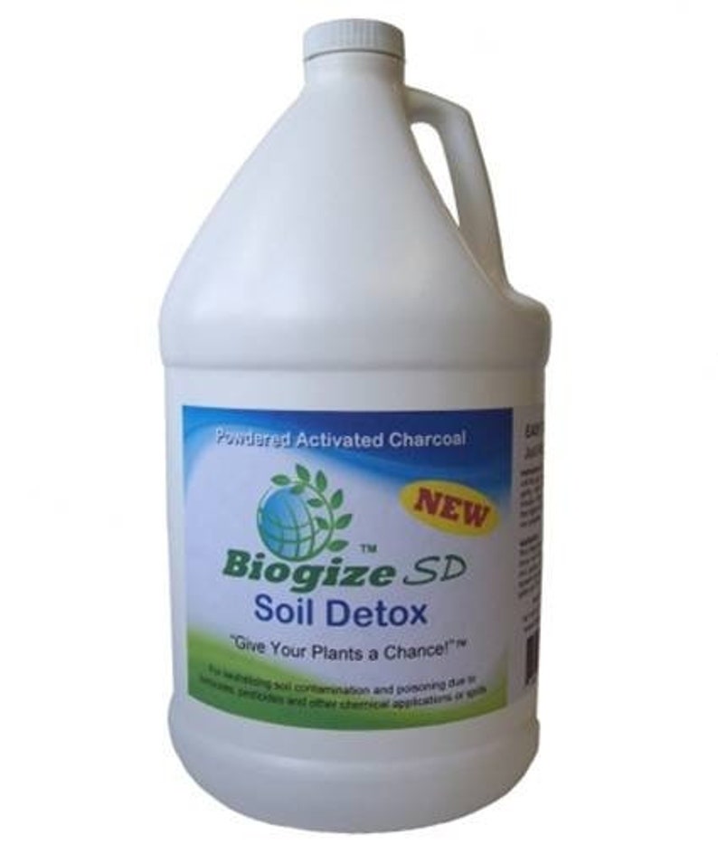 24 Oz Biogize SD Soil Detox Activated Charcoal Powder in Easy - Etsy