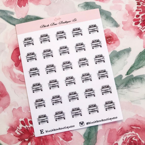 Car Payment Icon Stickers Planner Icon Stickers Premium - Etsy