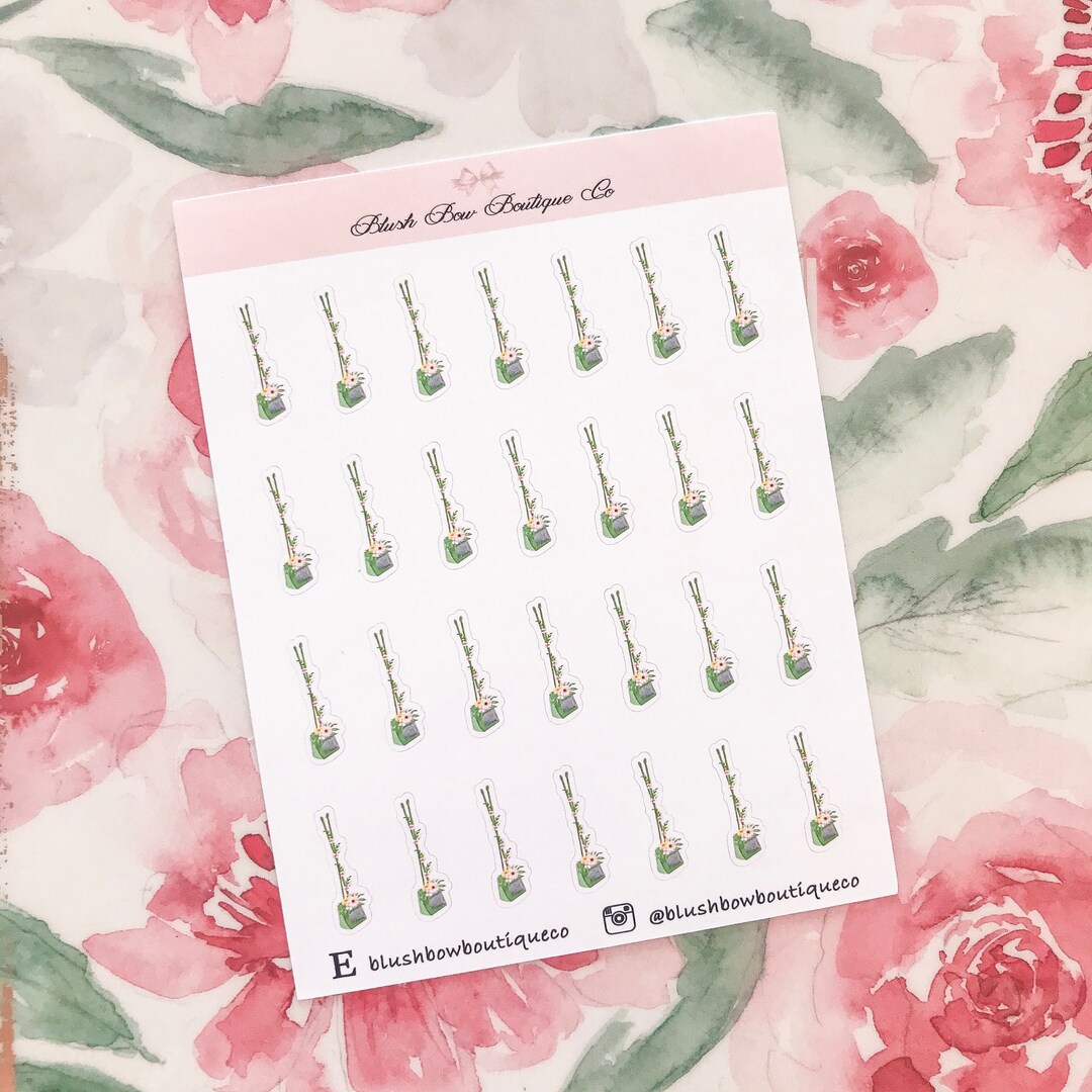 Broom and Dustpan Icon Stickers - Planner Icon Stickers, Premium Matte ...