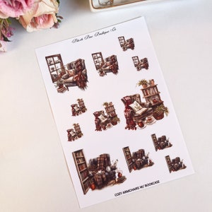 Cozy Winter Deco Stickers Functional Stickers Premium Matte Winter ...