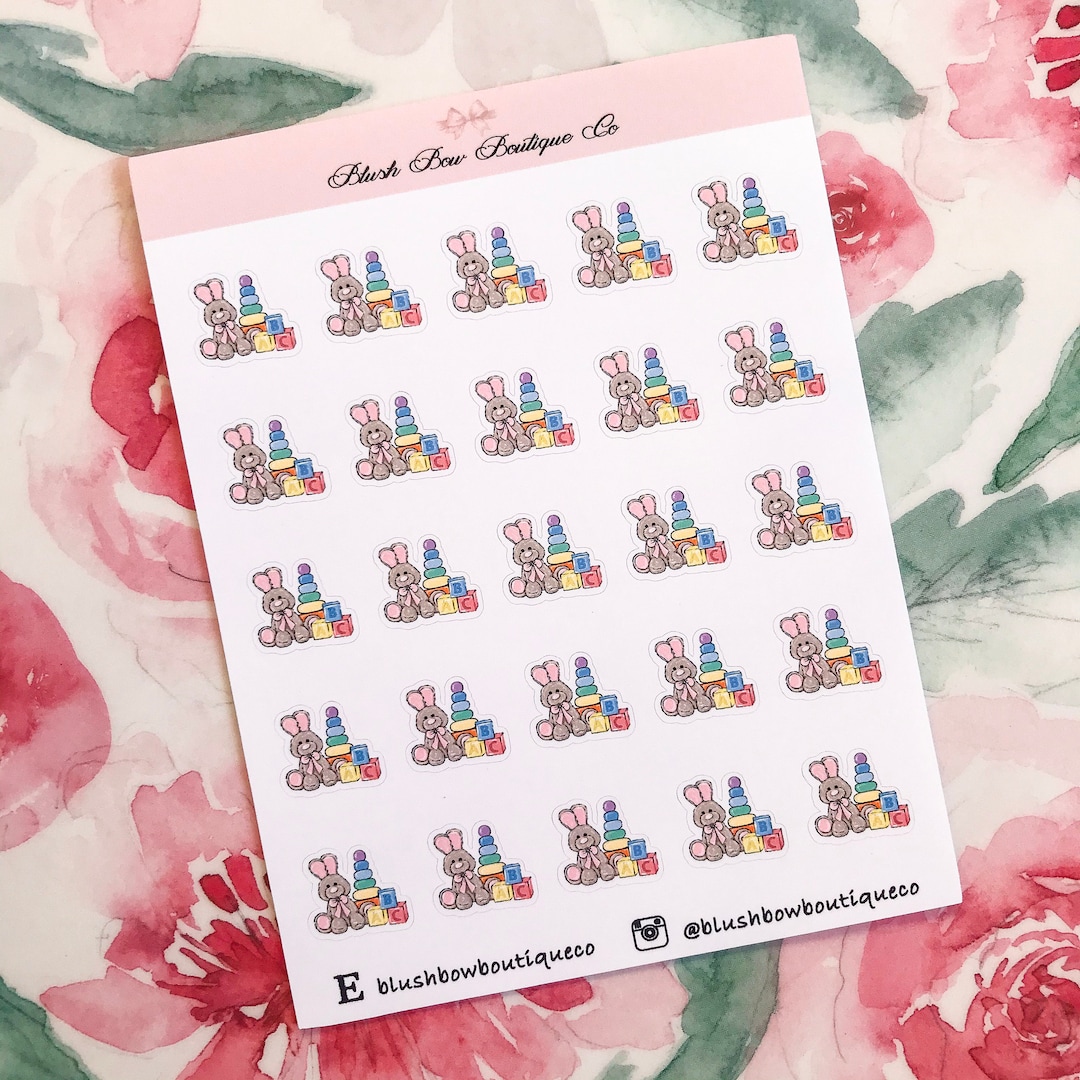 Play Date / Play Time Icon Stickers Planner Icon Stickers - Etsy