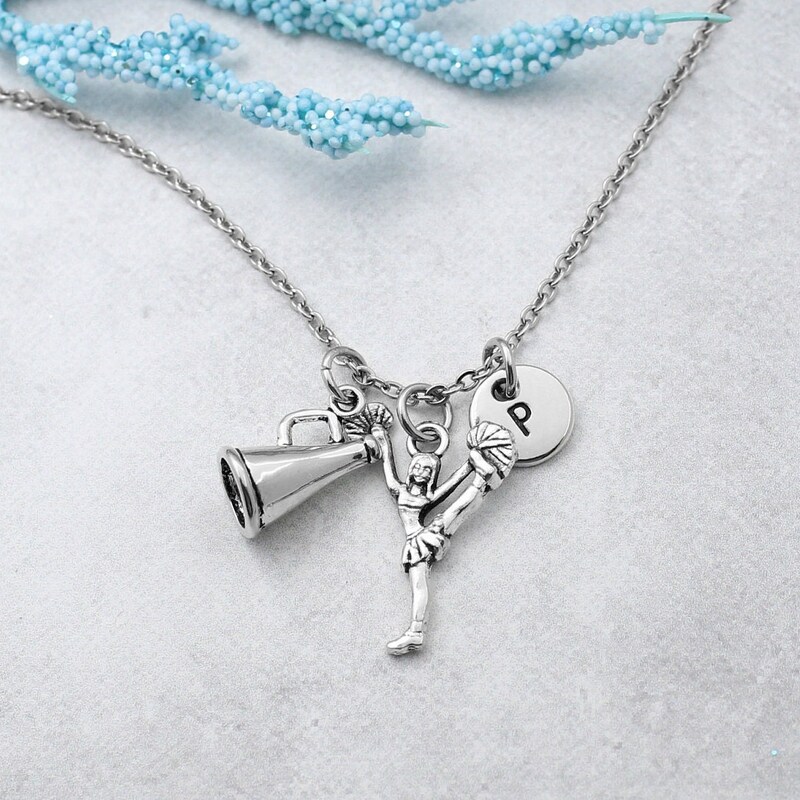 Cheerleader Necklace - Etsy