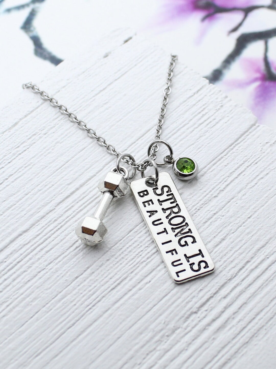 Strong is Beautiful Collier, Collier de Charme d'Entraînement ...