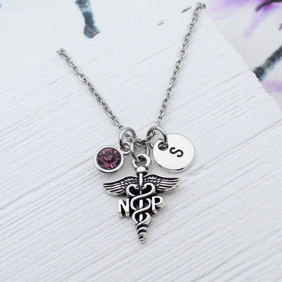 Nurse Practitioner Necklace, NP Charm Jewelry, Nurse Graduation Gift ...
