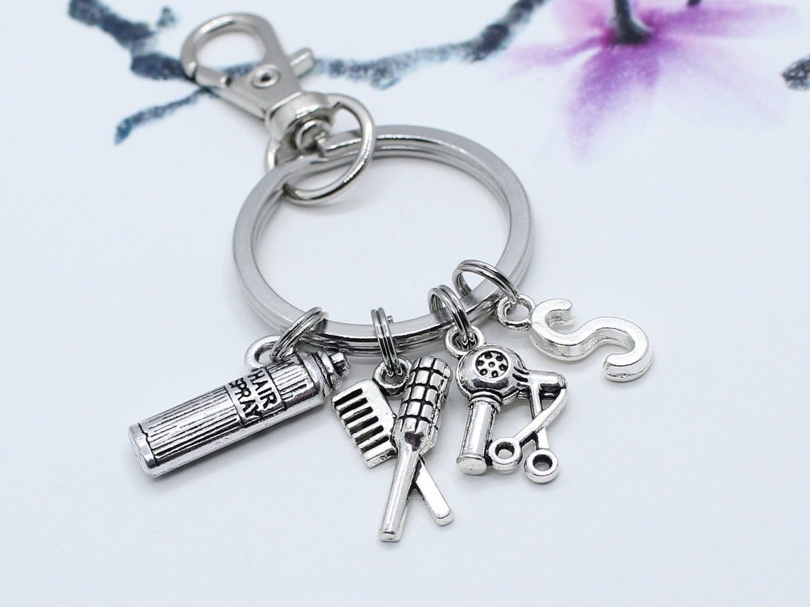 Hairstylist Keychain Cosmetology Gift Idea for Hair Stylist - Etsy