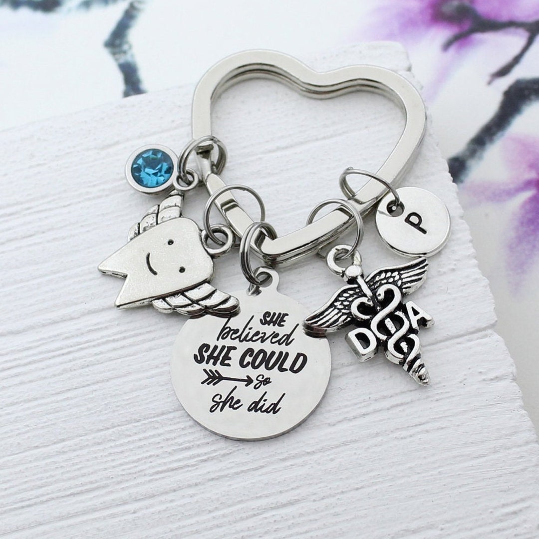 Dental Keychain, Dental Hygienist Graduation Gift Idea, Gift for ...