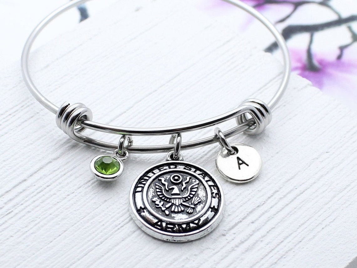 US Army Mom Jewelry United States Army Gift Army Charm - Etsy