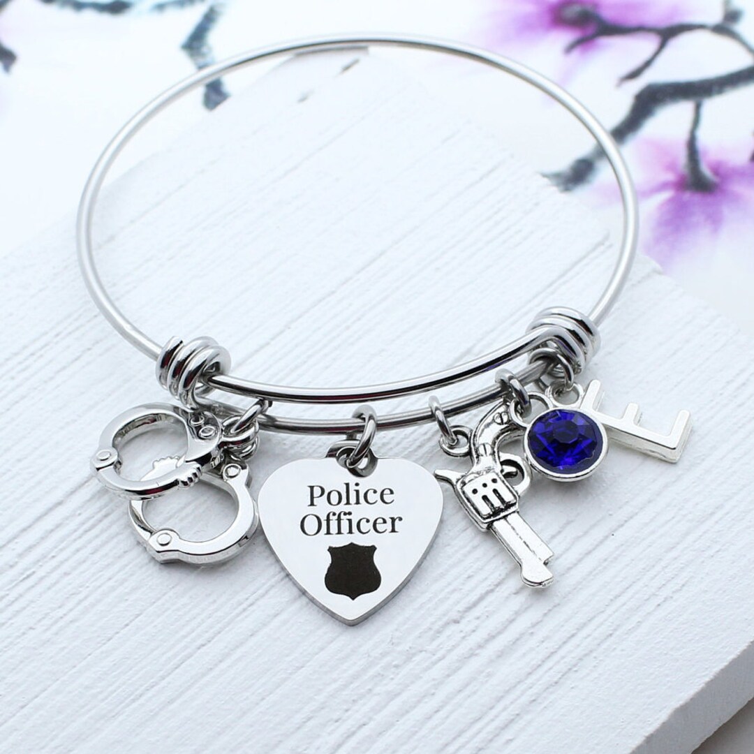 Police Officer Gifts, She Believed She Could so She Did Charm Bangle ...