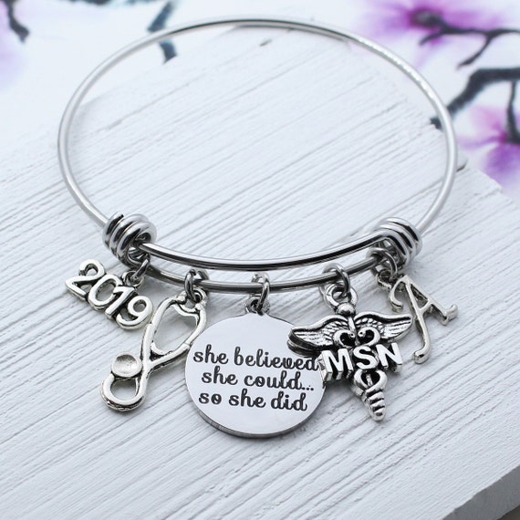 Personalized MSN Graduation Gift Master Science Nursing | Etsy