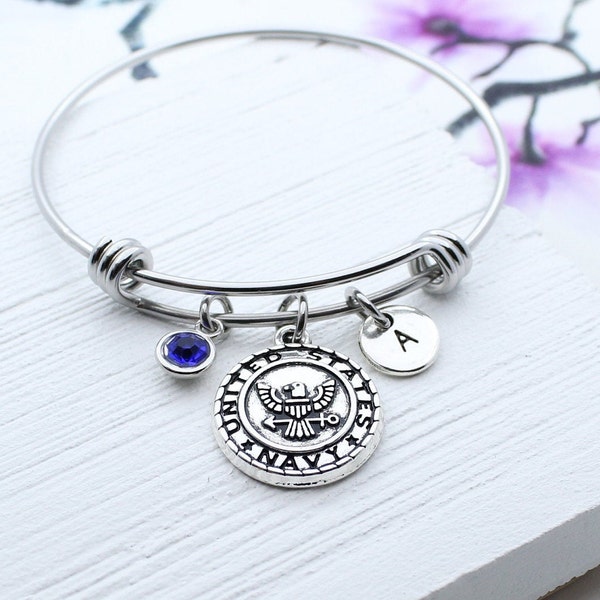 Navy Bracelet - Etsy