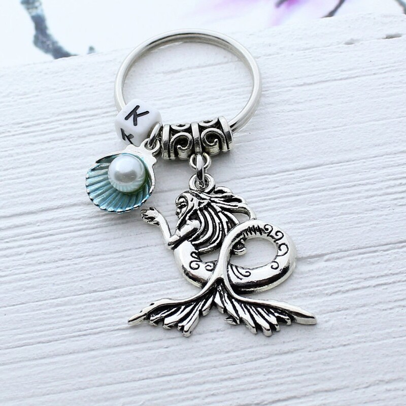 Pearl Key Chain - Etsy