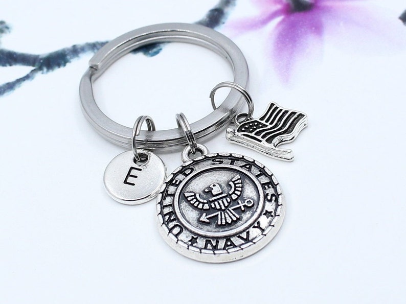 US Navy Keychain Gift for Navy Gift for Veteran Military - Etsy