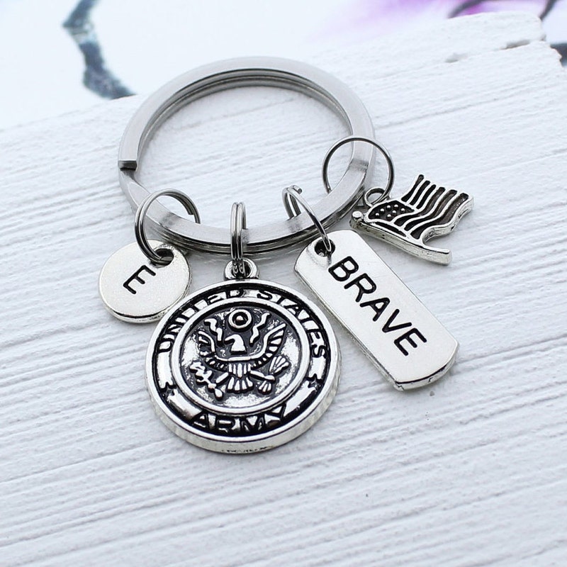Army Keychain - Etsy