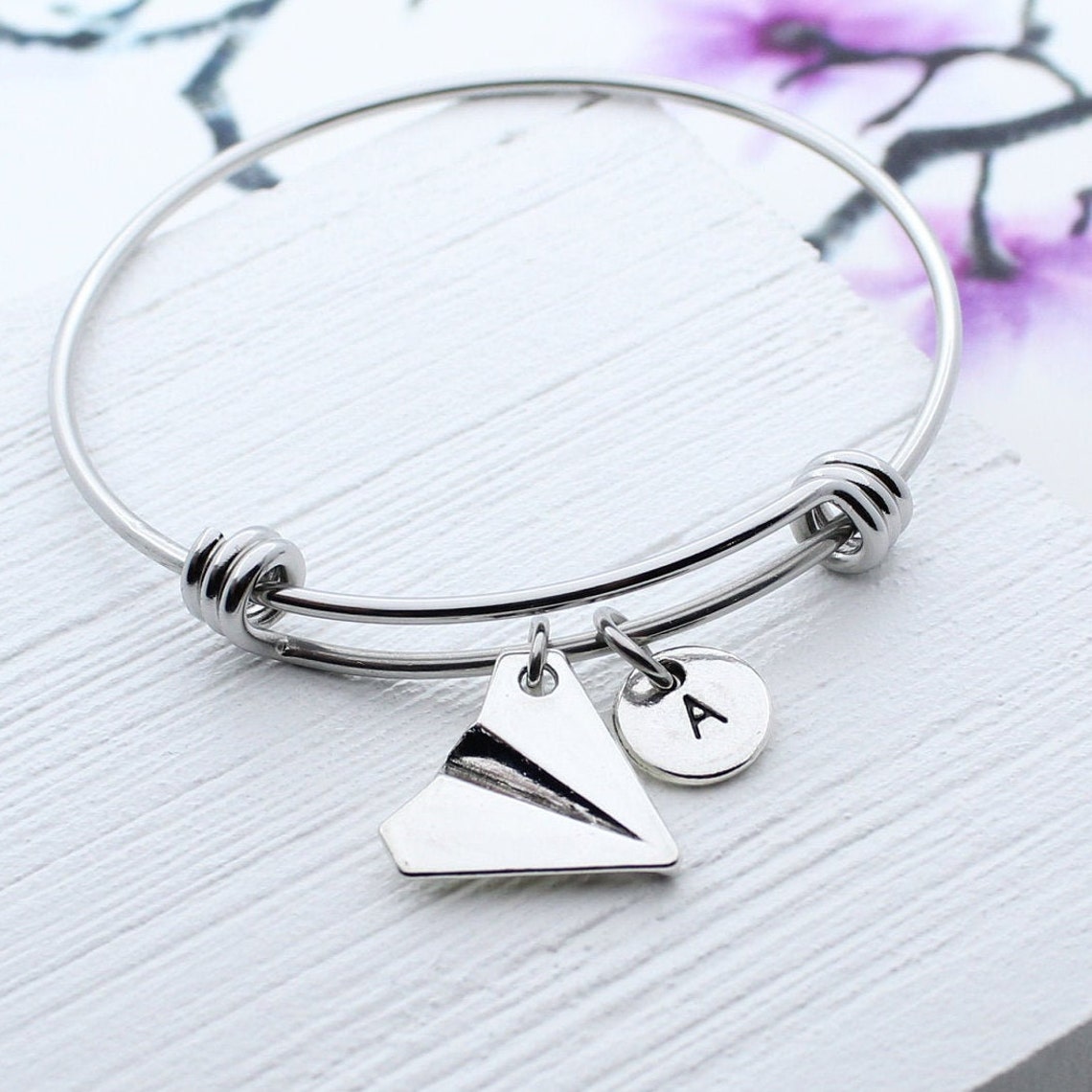 Paper Plane Keychain Paper Plane Necklace Traveler - Etsy