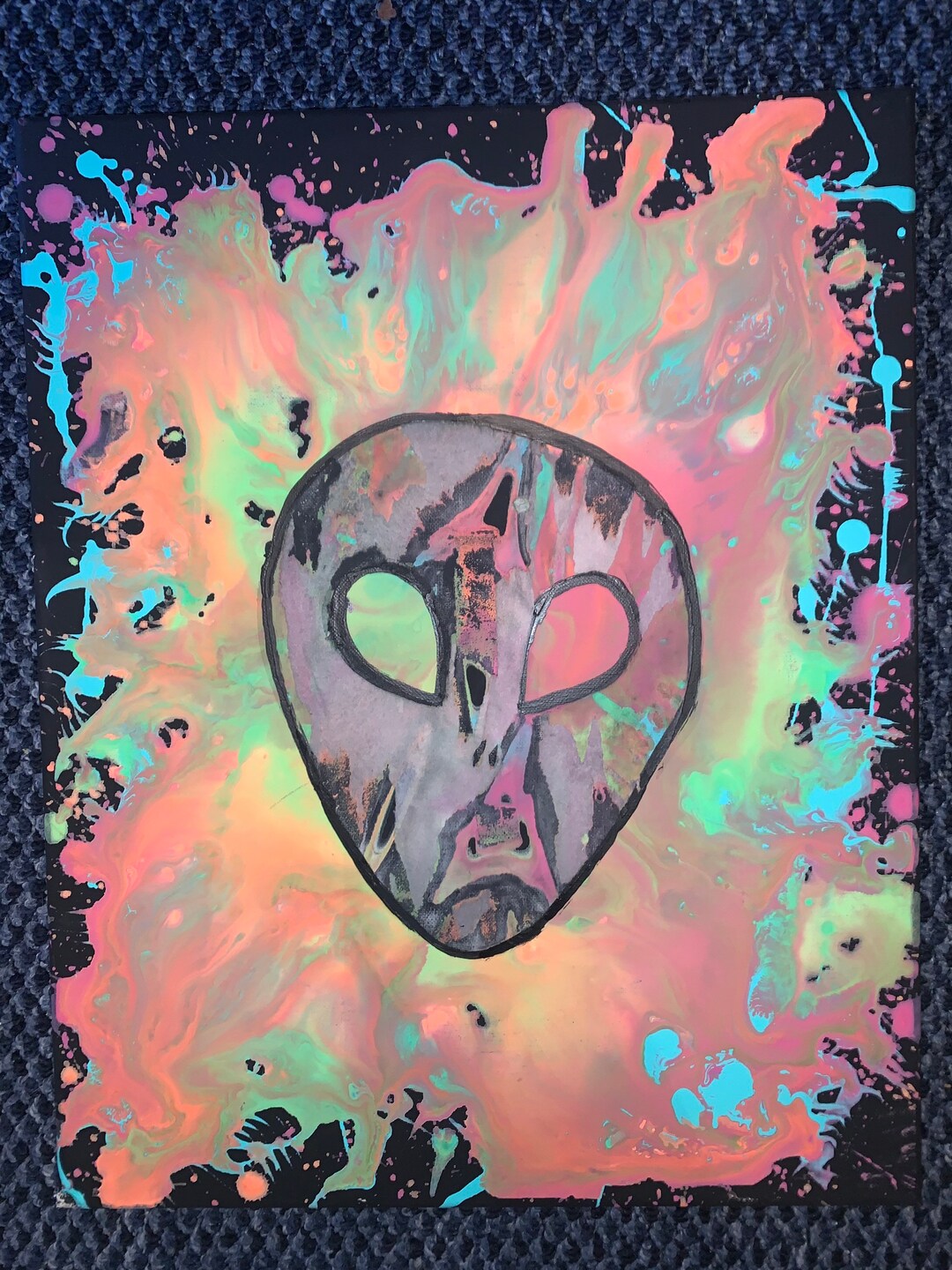 Alien Splatter - Etsy