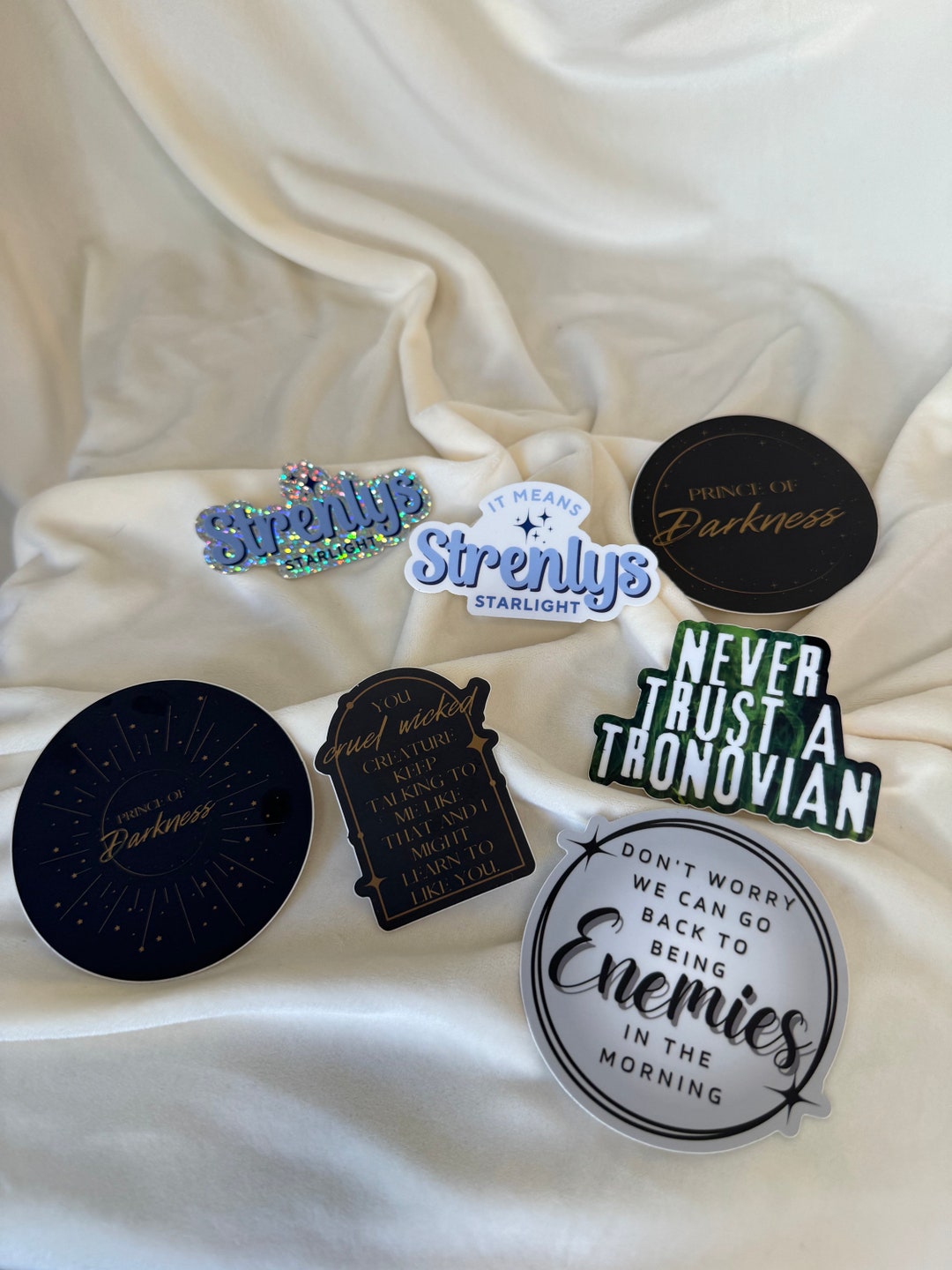 A Song of Shadow and Starlight Stickers officially Licensed - Etsy