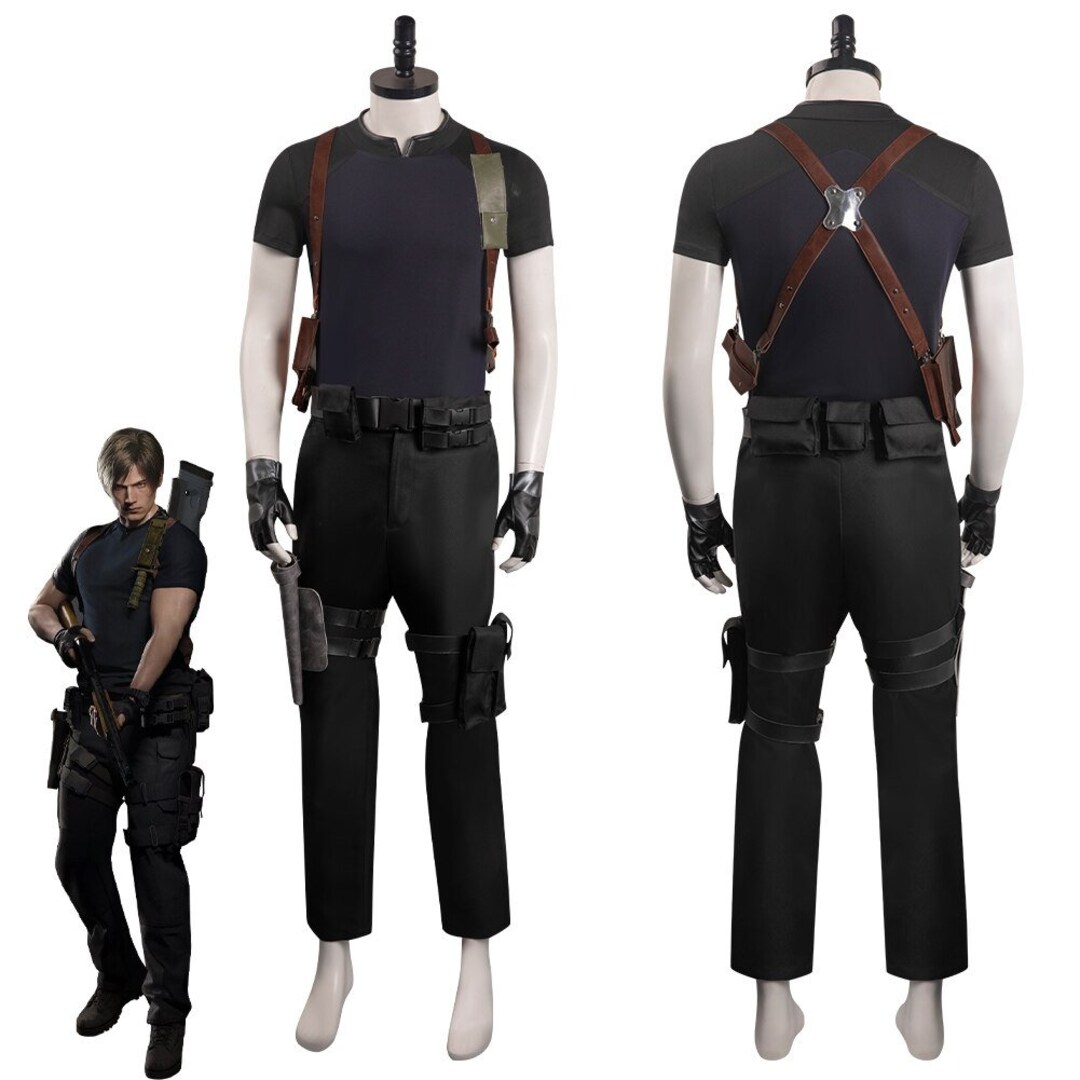 Resident Evil 4 Remake Leon S. Kennedy Cosplay Costume - Etsy Canada