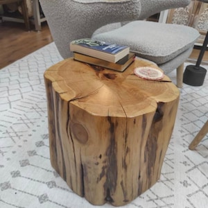 Extra Large Stump Table - Reclaimed - Etsy