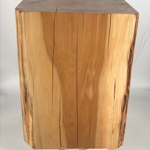 XXL Cube Solid Wood Coffee Table Reclaimed - Etsy