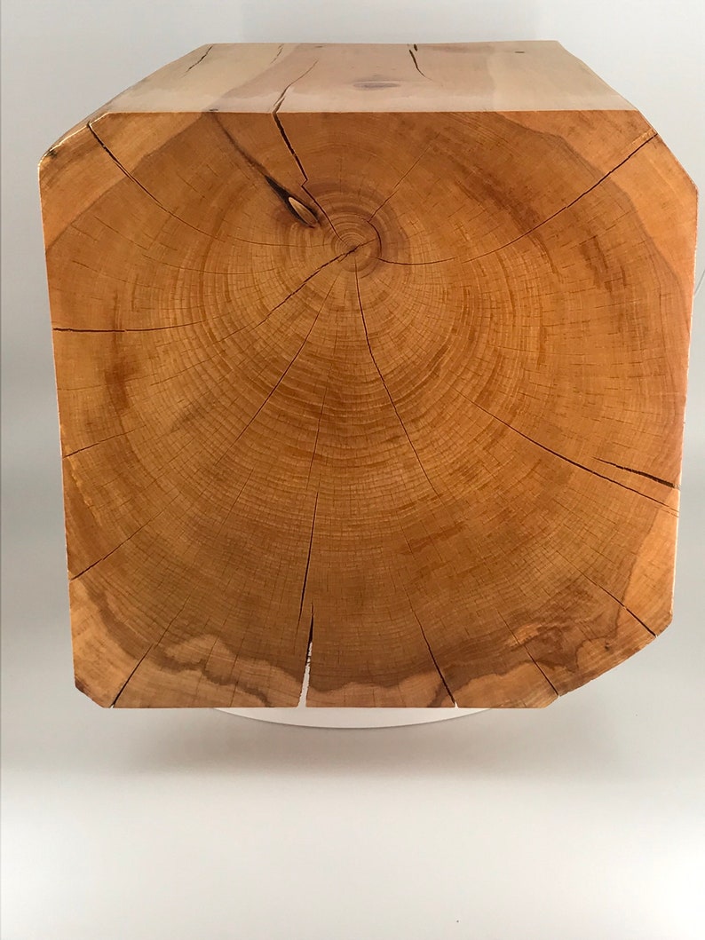 XXL Cube Solid Wood Coffee Table reclaimed | Etsy