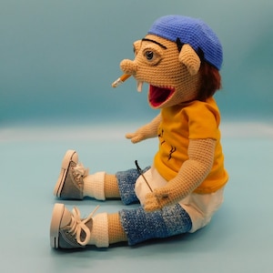 Crochet Pattern Jeffy Puppe Amigurumi PDF Only/ - Etsy