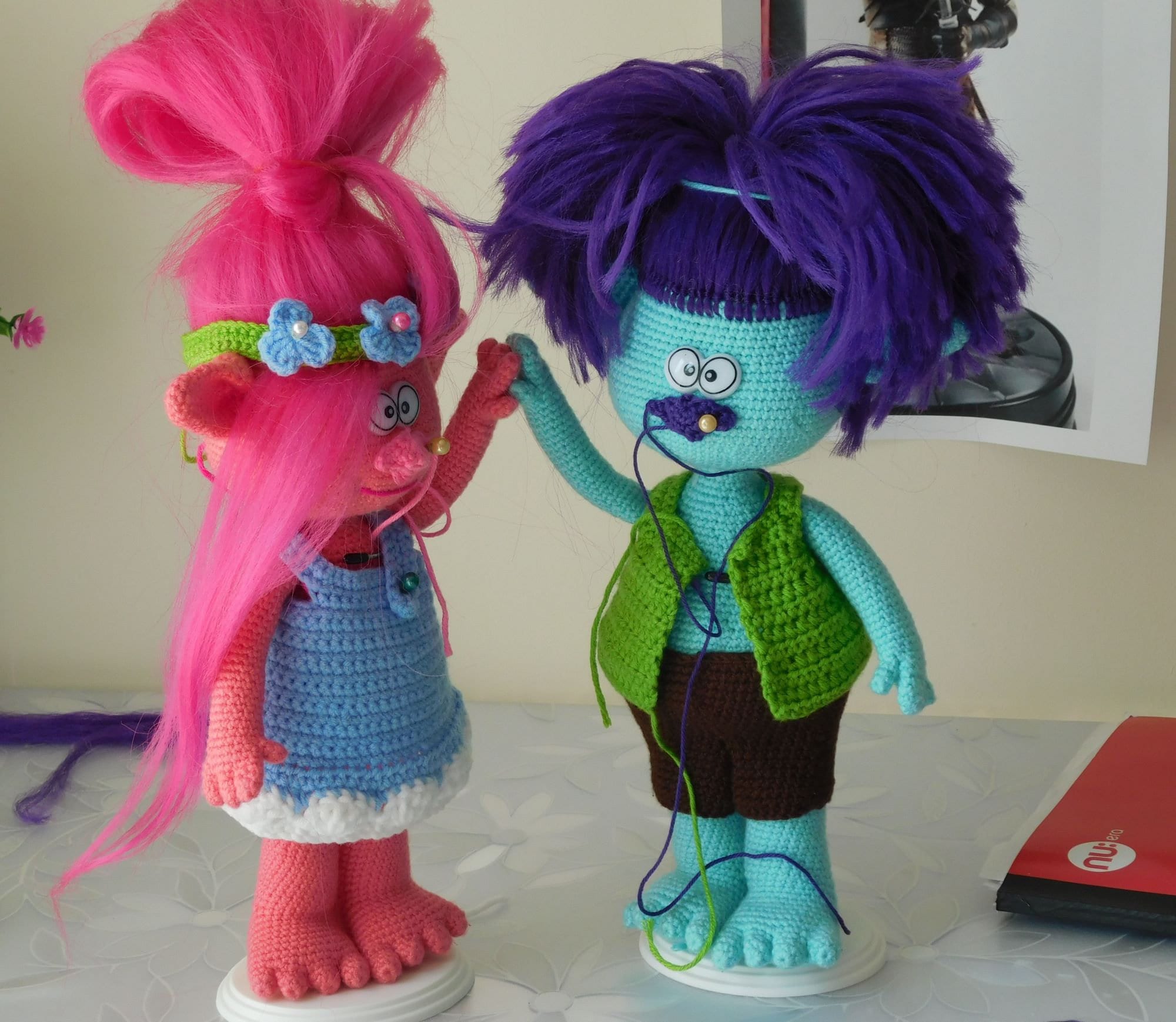 Crochet Pattern Trolls/2 Patterns Together pdf Crochet | Etsy