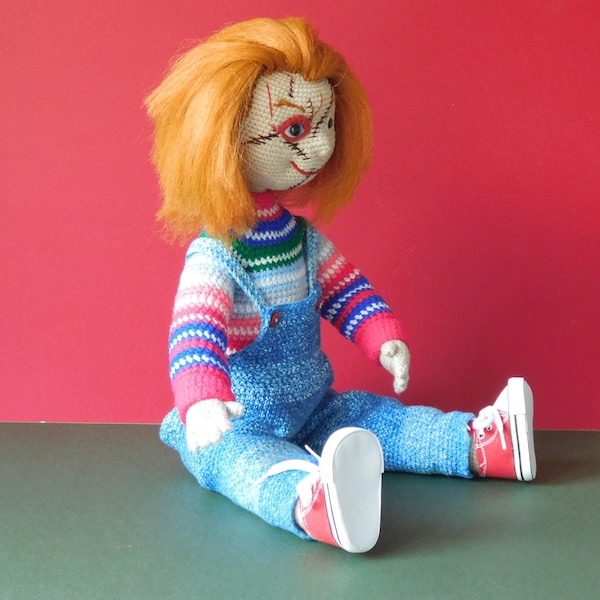 Chucky Crochet Doll Pattern - Etsy