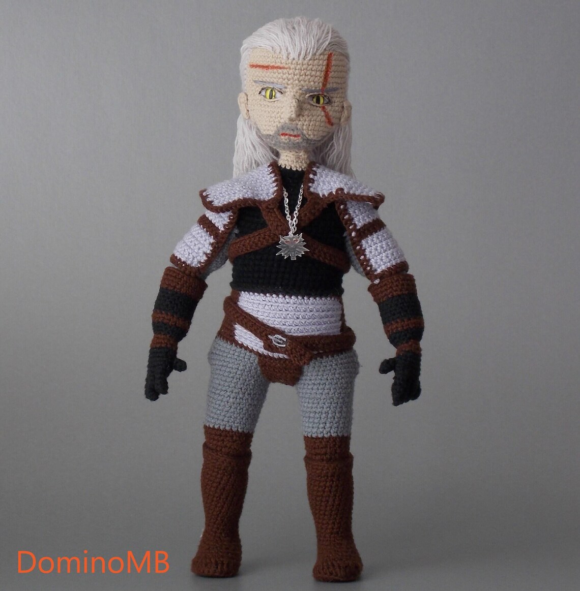 The Man With Yellow Eyes/amigurumi - Etsy