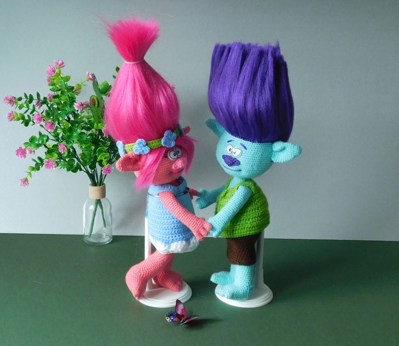 Crochet Pattern Trolls/2 Patterns Together pdf Crochet - Etsy