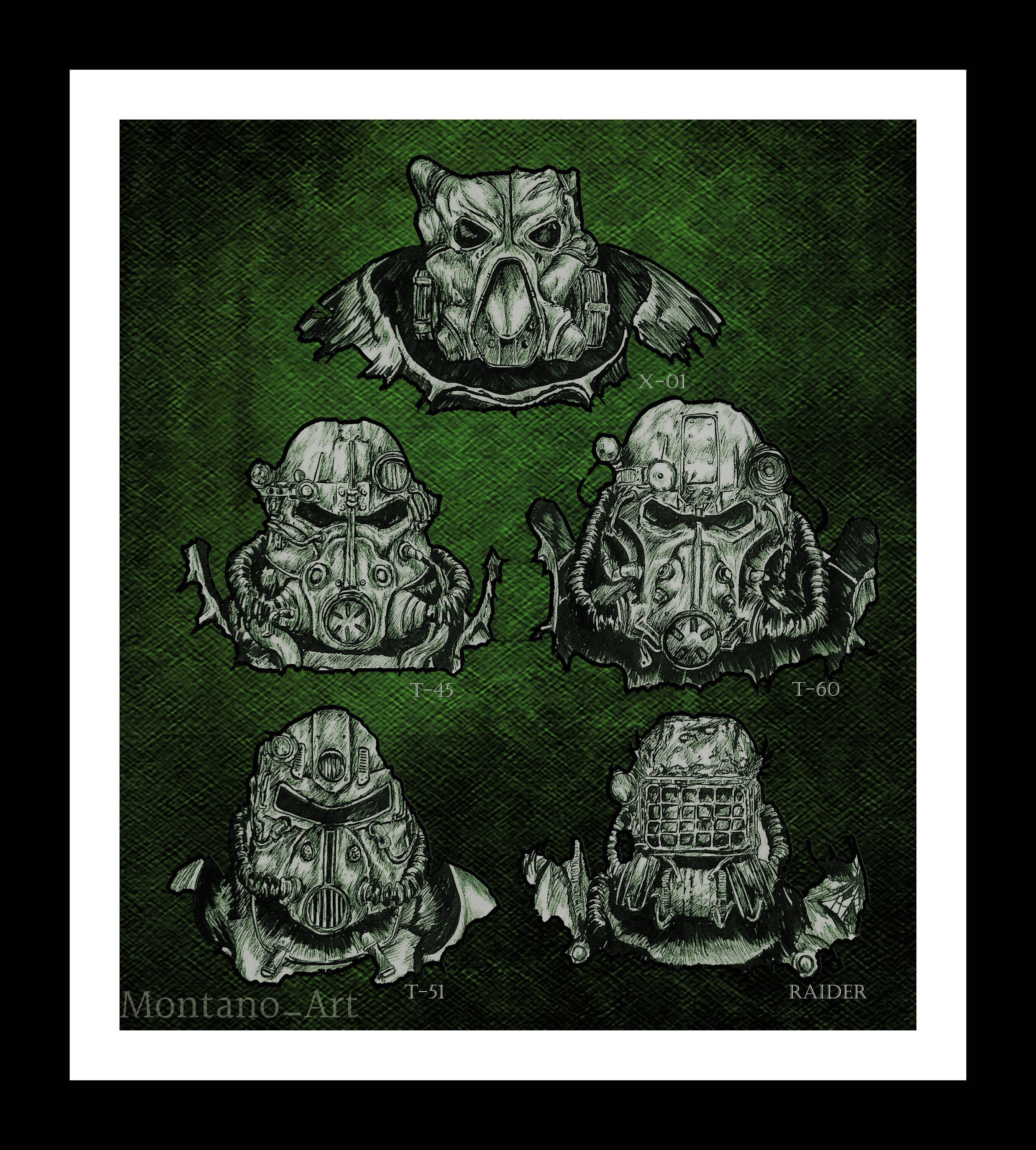 Fallout Power Armor Print - Etsy