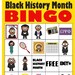 Black History Month Bingo - 20 Cards - Etsy
