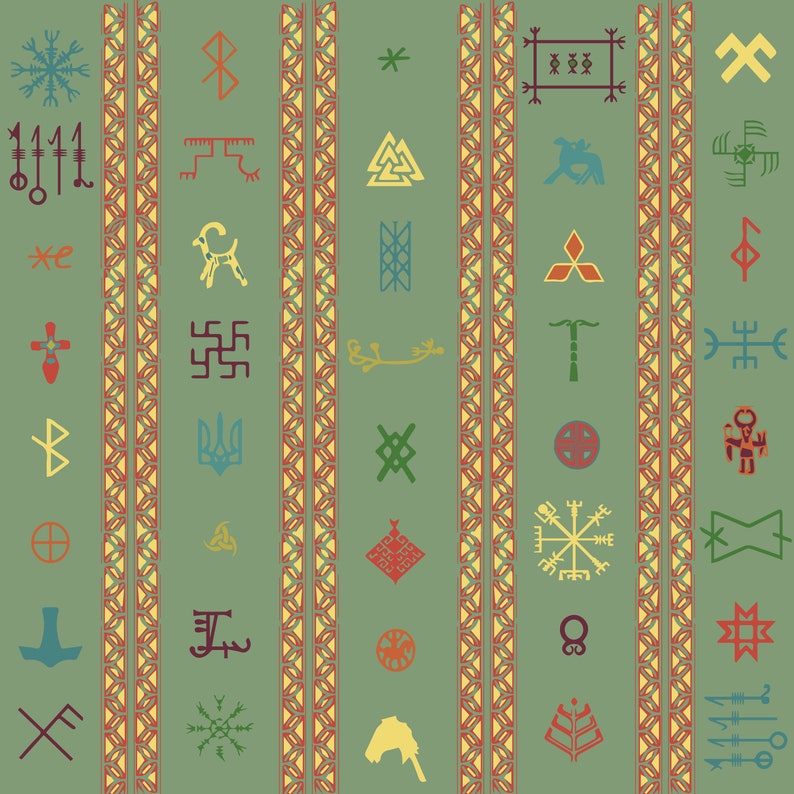 Viking Historic - Digital Paper - Etsy