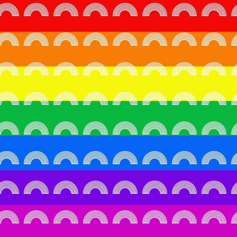 Rainbow Paper Pack - Etsy