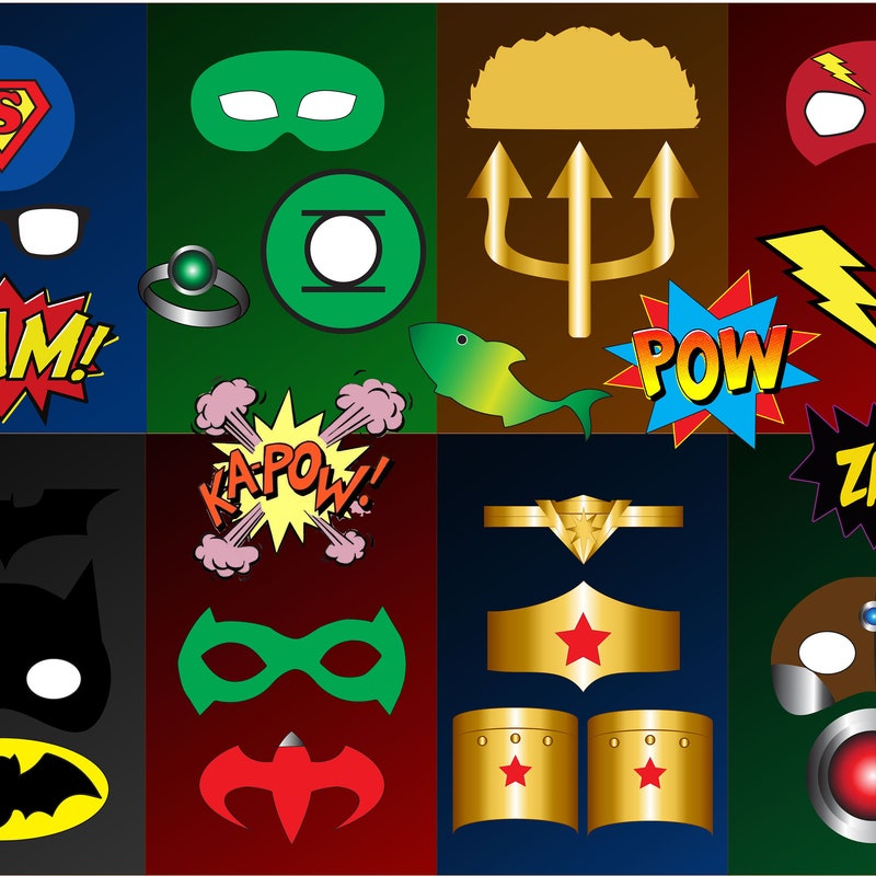 Superhero Photo Prop - Etsy