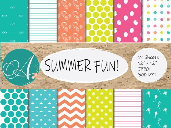 Summer Fun Part 1 of 3 | Etsy