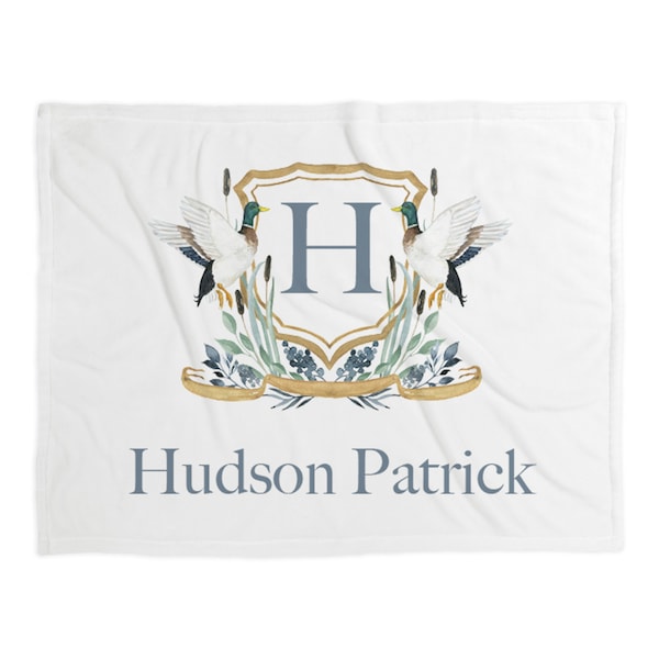 Personalized Baby Boy Crest - Etsy