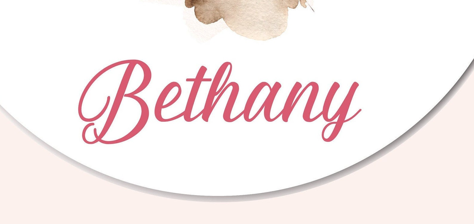 Customized Round Cow Sign Cow Name Sign Circle Sign for Baby - Etsy