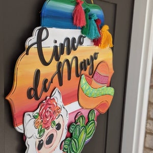 Cinco De Mayo Door Hanger | Etsy