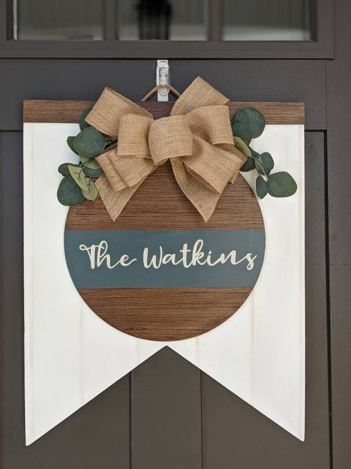 Personalized Door Hanger | Etsy