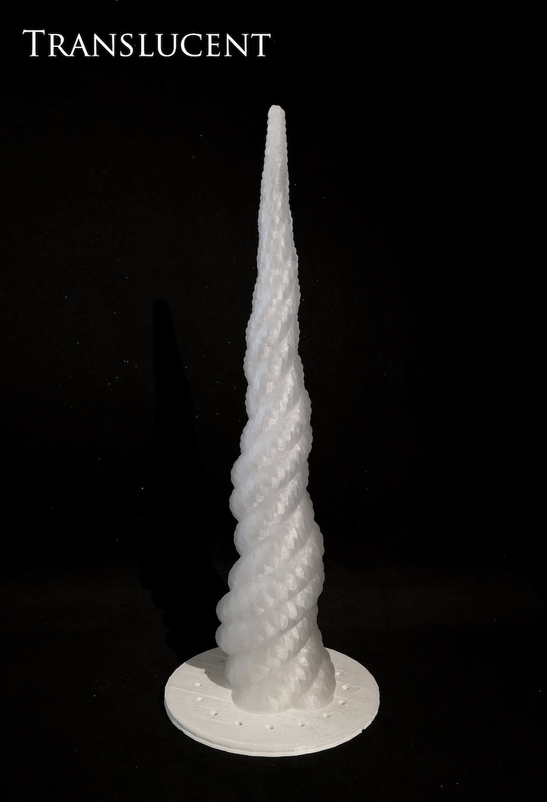 Unicorn Horn - Single Color - With Detachable Base - Etsy