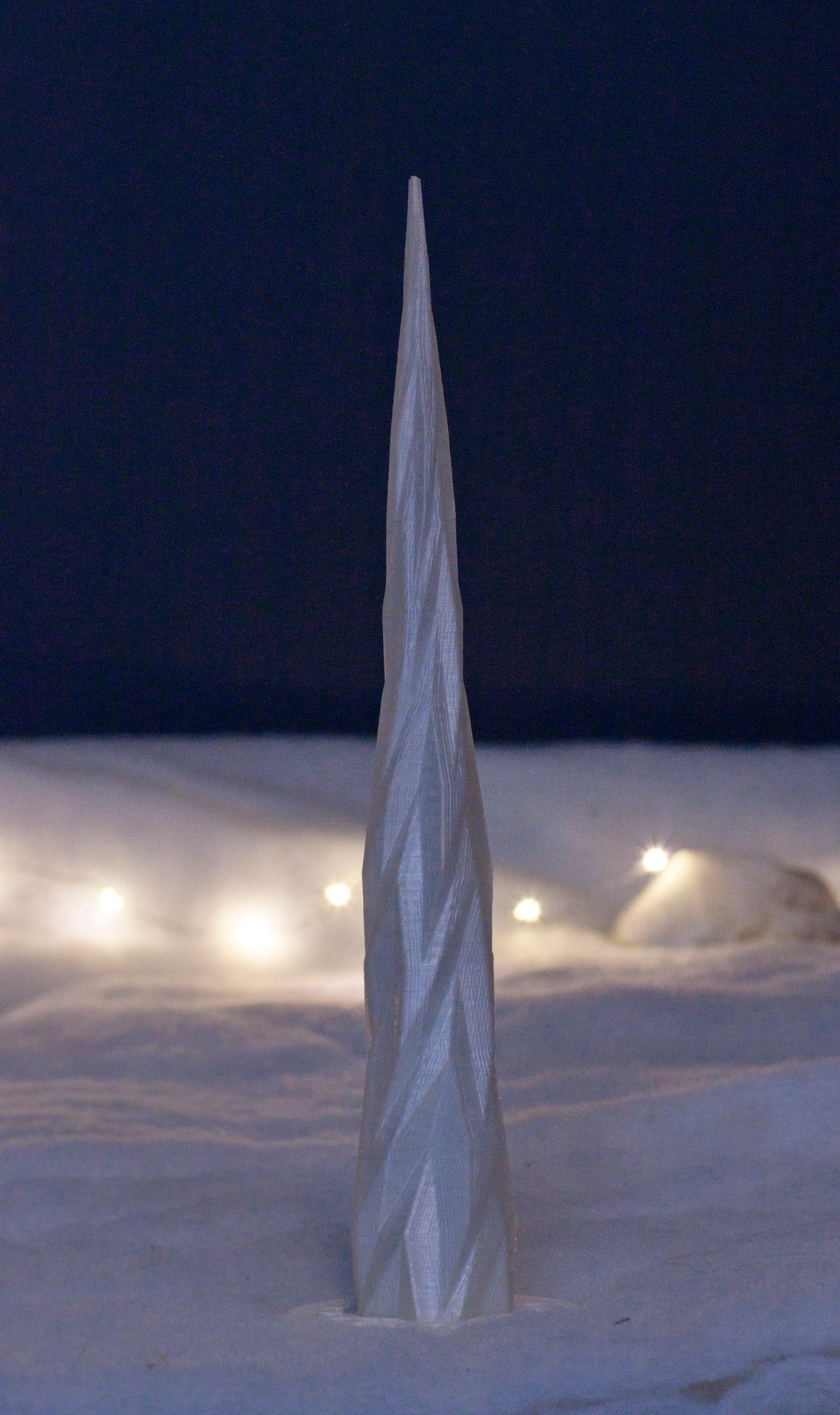 ICE Unicorn Horn With Detachable Base - Etsy