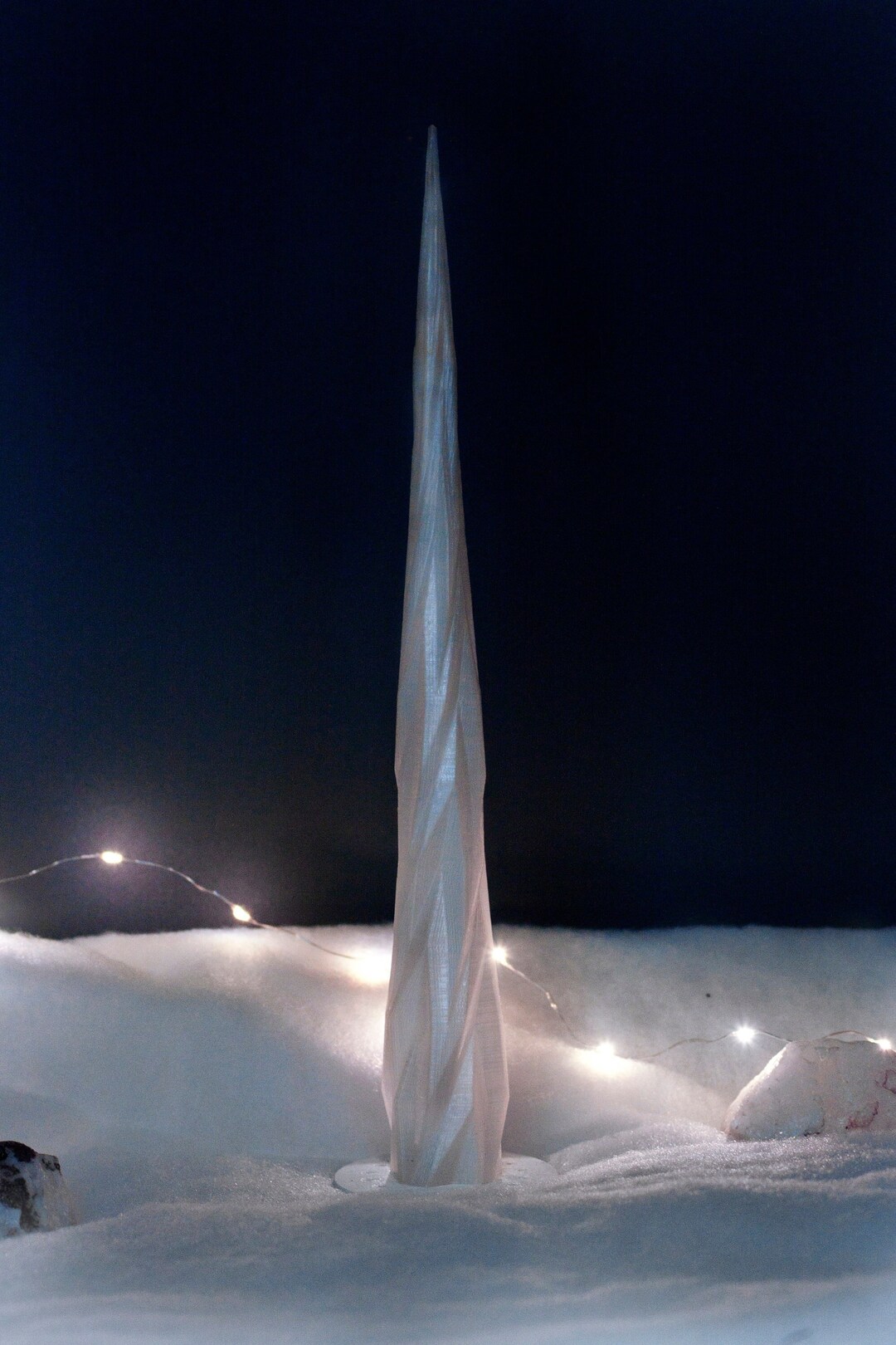 ICE Unicorn Horn With Detachable Base - Etsy