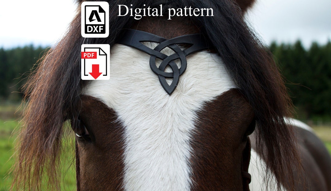 Celtic 3 Browband DIGITAL PATTERN Pdf Dxf - Etsy