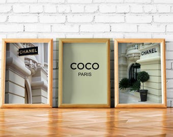 Coco chanel poster | Etsy