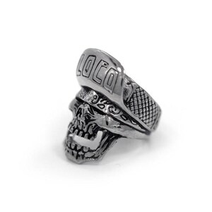 Loco Skull Ring - Etsy