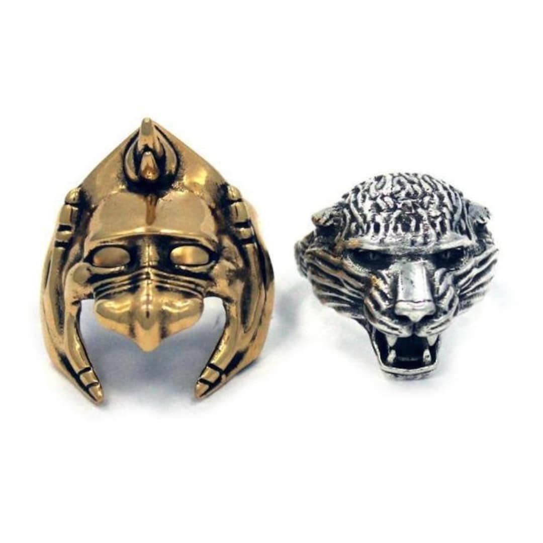 He Man Battle Cat Ring, Masters of the Universe MOTU Battlecat, Mens ...