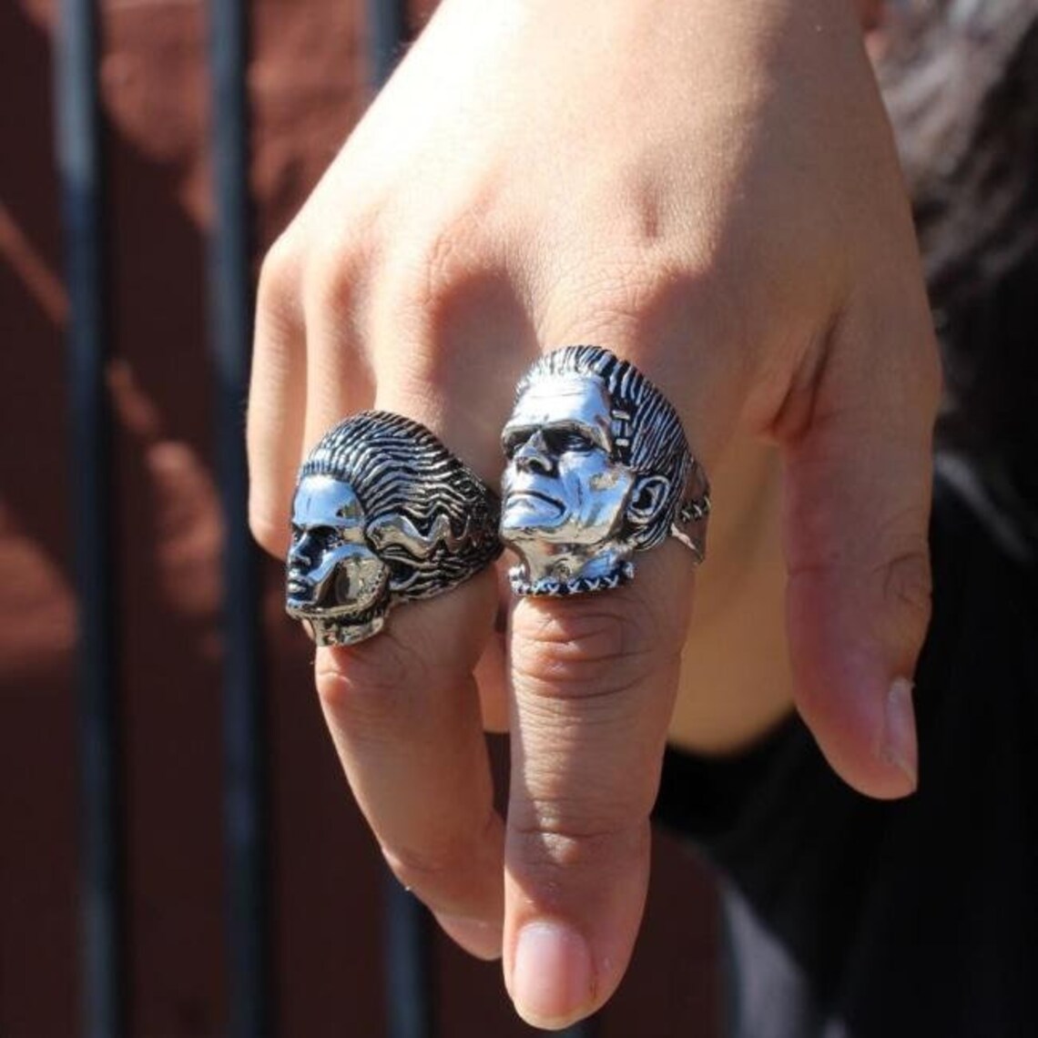Frankenstein Ring Universal Monsters Gift Halloween Wedding | Etsy