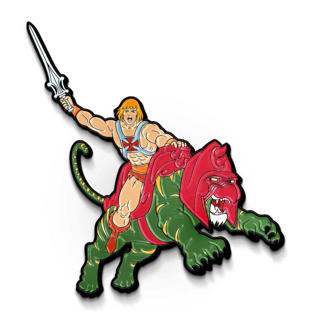 He-man Battle Ready Enamel Pin - Etsy