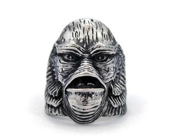 Vintage Monster Ring Inspired by the Creature From the Black Lagoon ...