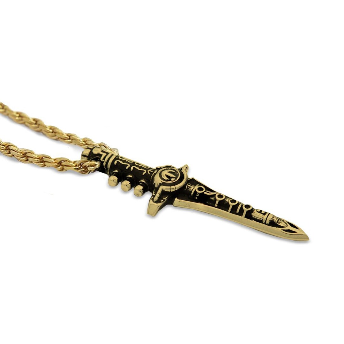 Dragon Dagger Pendant Necklace Mighty Morphin Power Ranger - Etsy